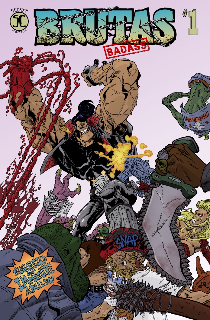 Crowdfunding campaign for issue 1 of “Brutas the Badass” ends ...