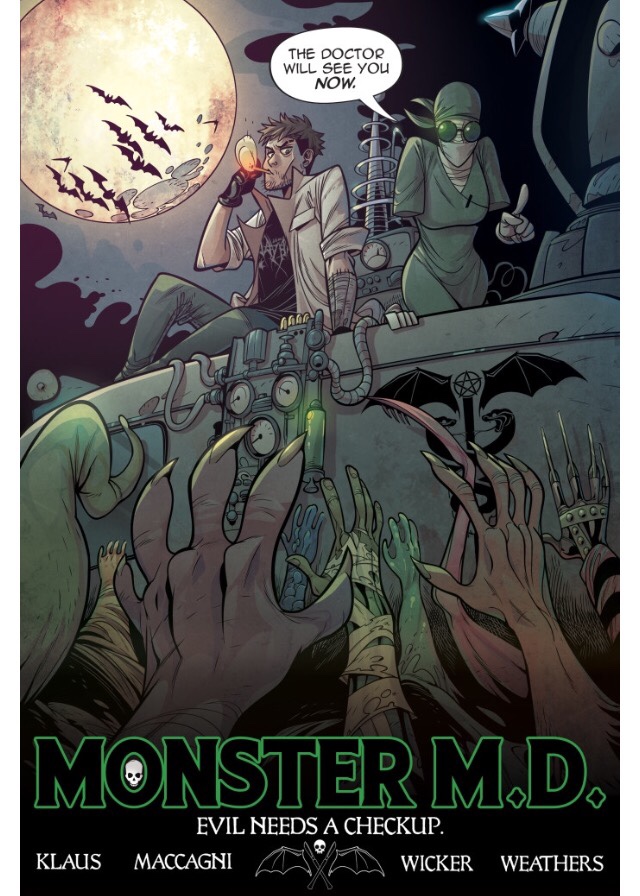 Von Klaus’ new graphic novel “Monster M.D.” has the prescription for ...