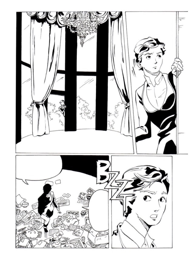 Sci-fi horror comic “Strangelove: I want to be Chrome” successfully ...