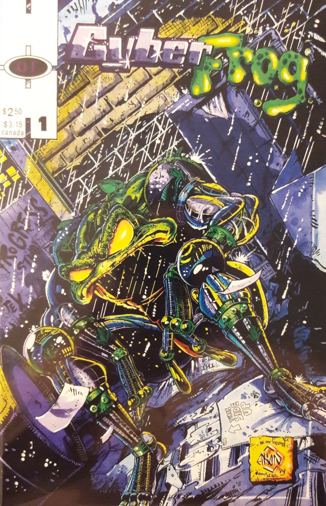 Ethan Van Sciver reveals details of “Cyberfrog: Warts and All” comic ...