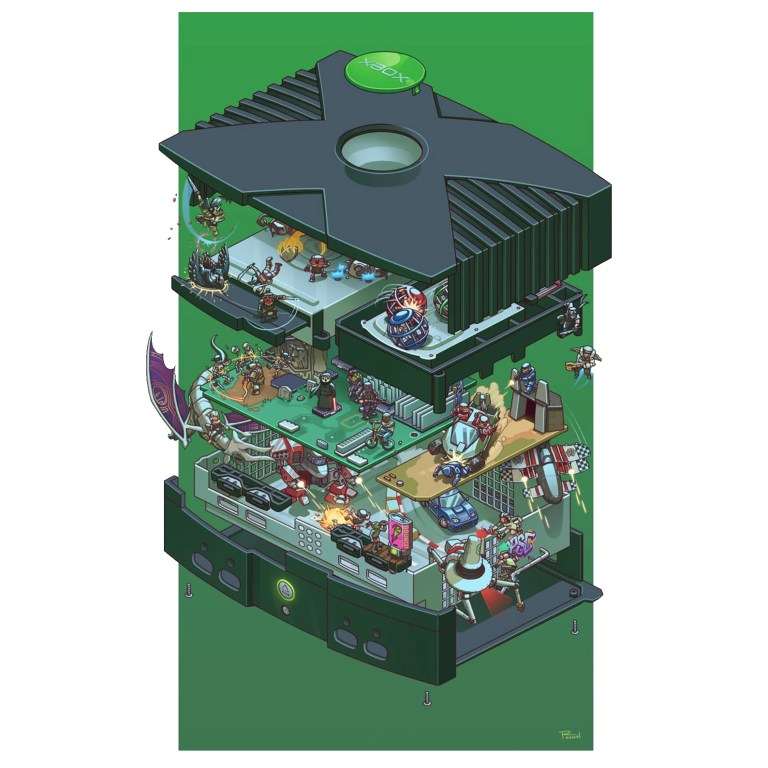 These “Exploded” Console Prints are the Perfect Complement to your ...