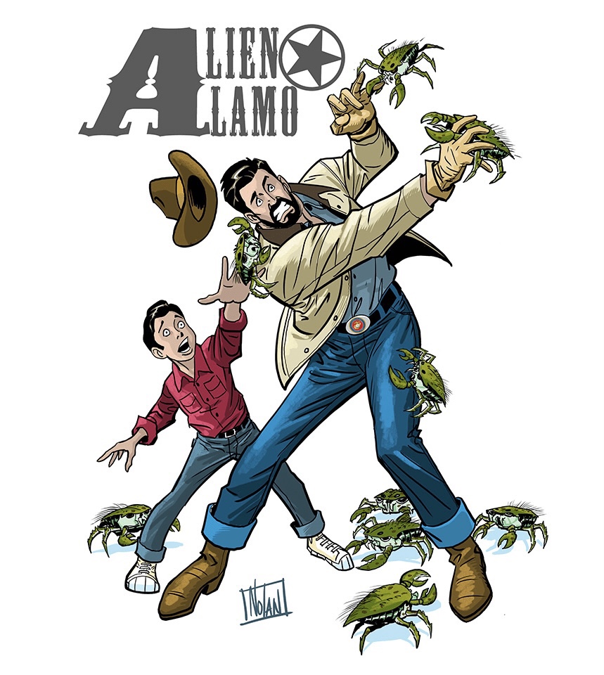 Graham Nolan’s Sci-Fi Comic “Alien Alamo” Coming Soon to Indiegogo ...