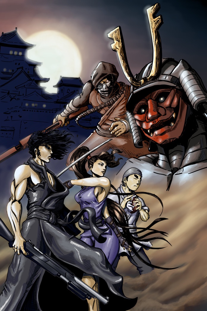 Donkey Madness’ “Shotgun Samurai” Manga Fully Funded on Indiegogo | The ...