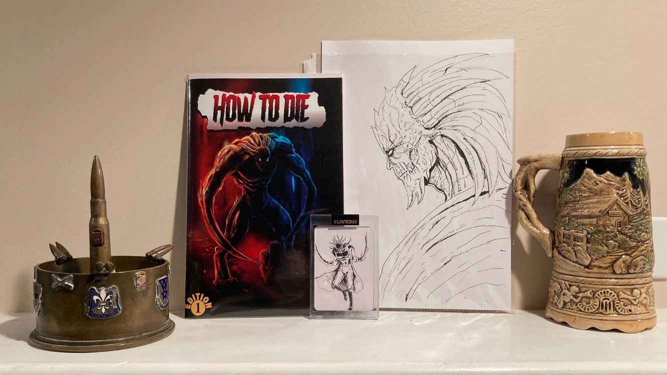 Mail Call! Unboxing Eudaimonia Comics’ “How To Die” | The Splintering