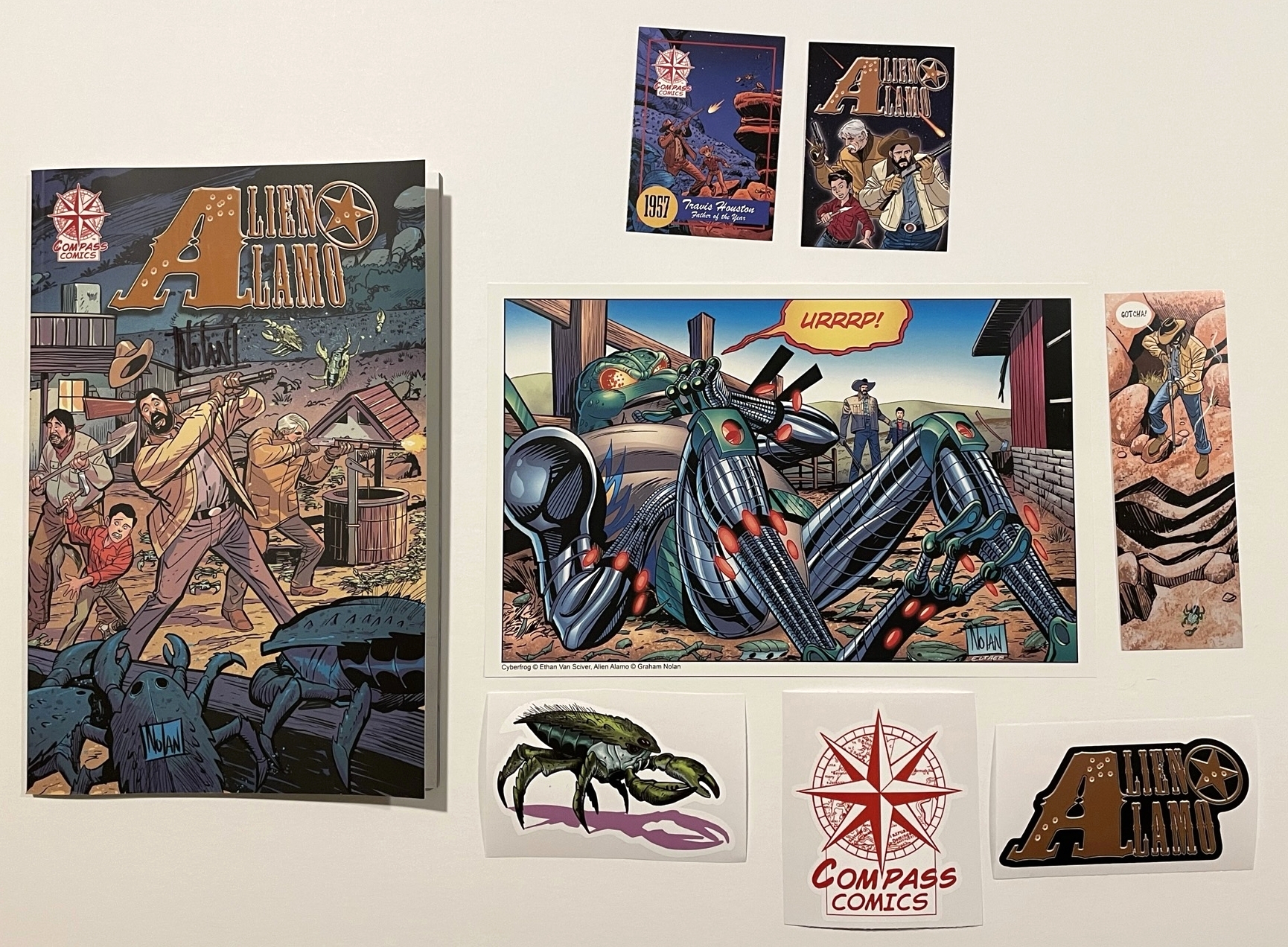Crowdfunding Review: “Alien Alamo” (Compass Comics) | The Splintering