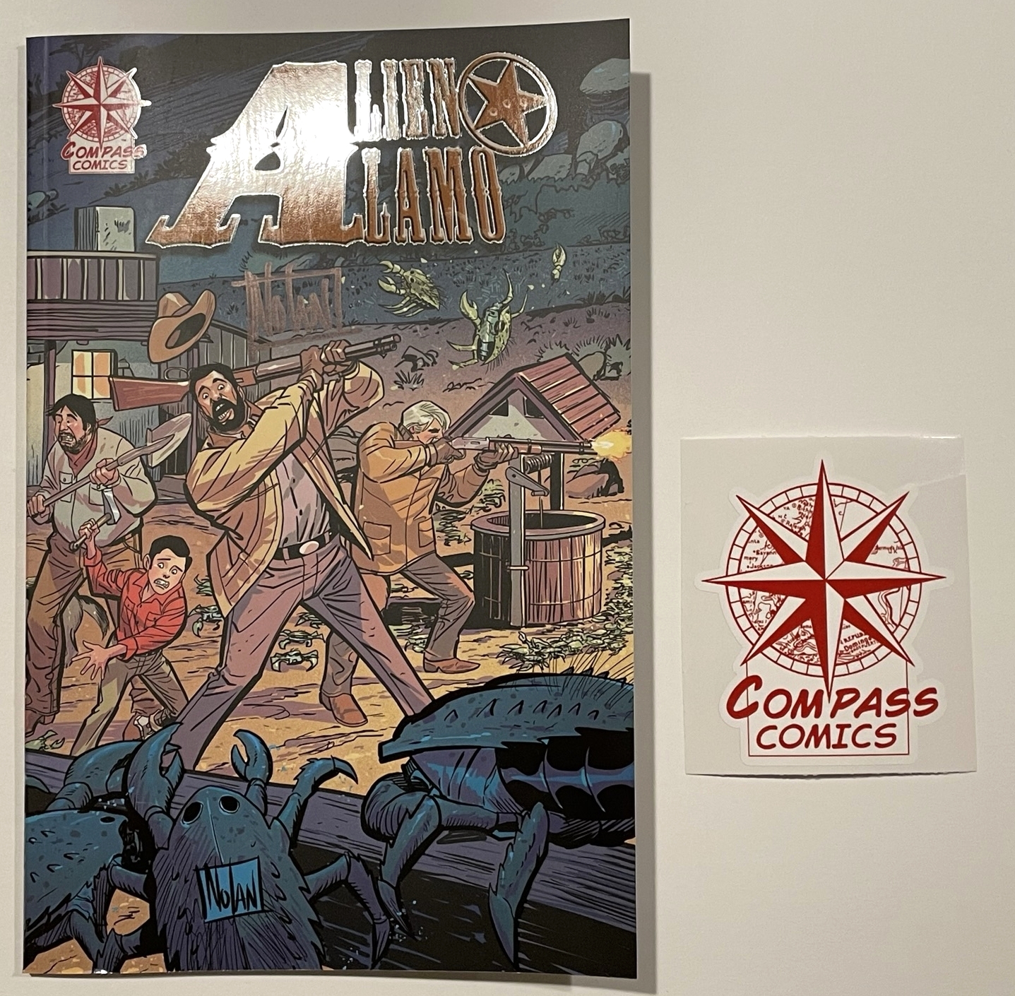 Crowdfunding Review: “Alien Alamo” (Compass Comics) | The Splintering