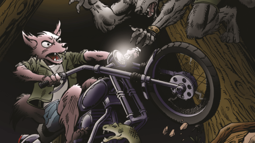 Justin Belmont’s “Smokes the Fox” and “Weaponized Werewolf” Now on Indiegogo | The Splintering