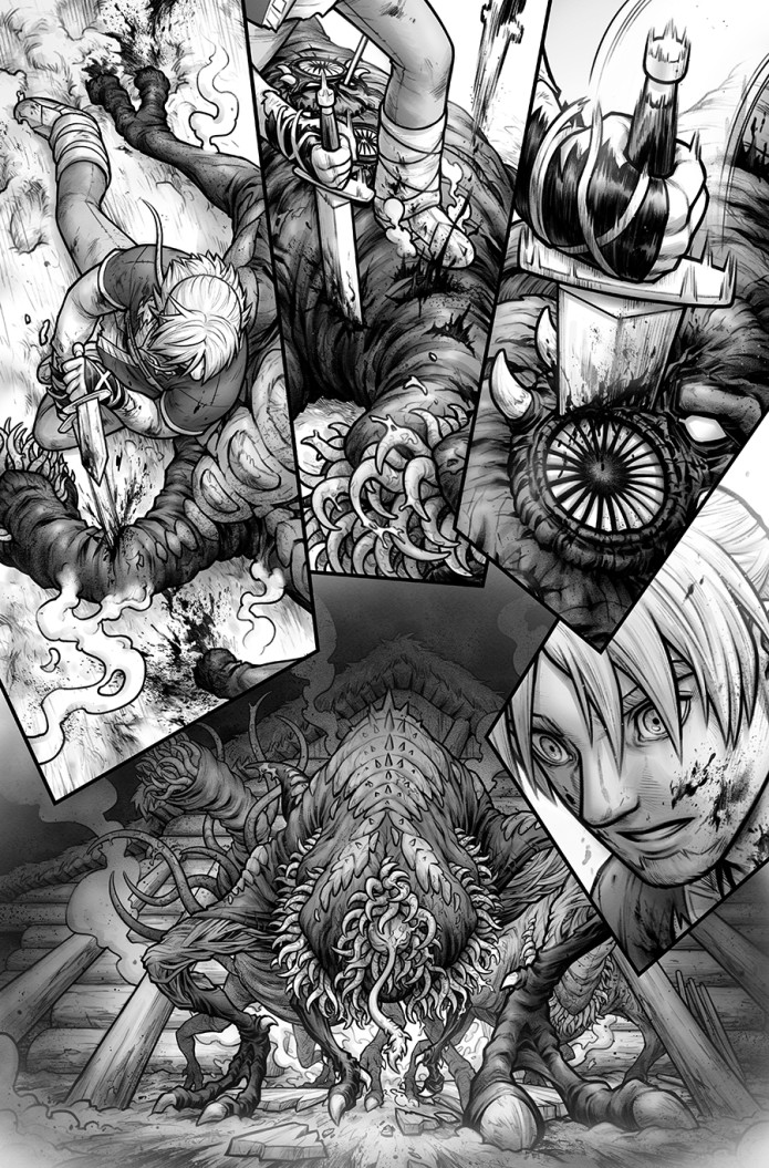 Comic Review: “Fiendish” (Irene Strychalski, Monochrome May Special ...