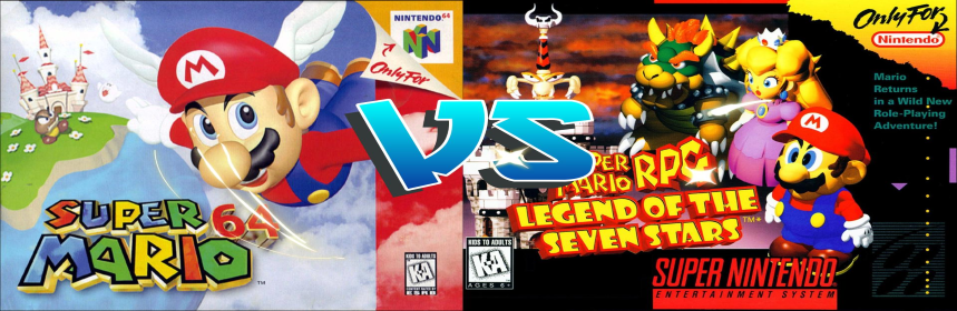 Retro Review WAR: “Super Mario RPG” (SNES) VS. “Super Mario 64” (N64 ...