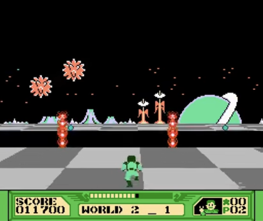 Retro Game Review: “3-D Worldrunner” (NES, 80s August Special) | The ...