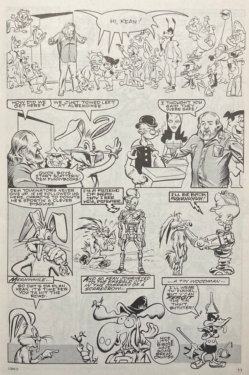 Vintage Comic Review: “Laffin’ Gas Cartoonies” #3 (Blackthorne, 80s ...