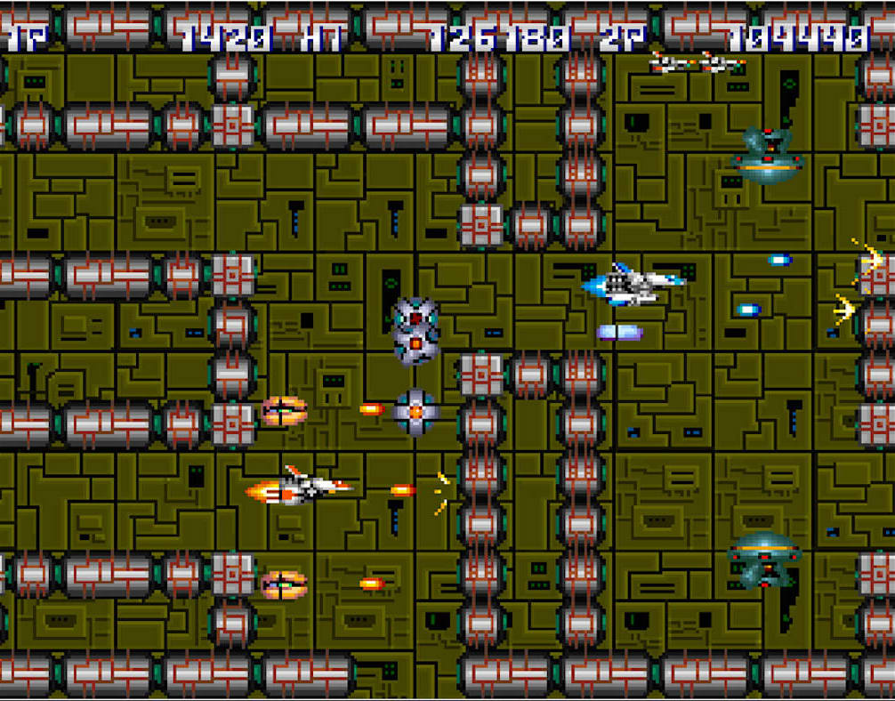 Retro Game Review: “Thunder Cross” (Arcade, 80s August Special) | The ...