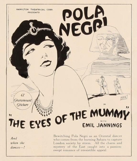 Silent Movie Review: “The Eyes of the Mummy” (Festival of Dread Special ...