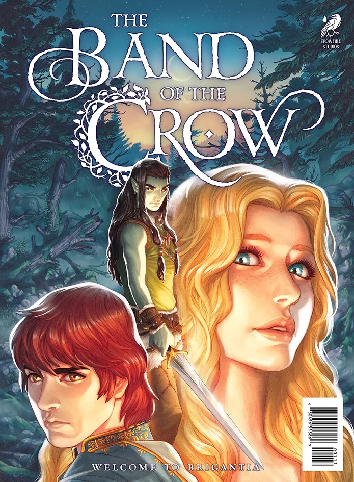 First Look Comic for High Fantasy Tale “The Band of the Crow” Now on ...